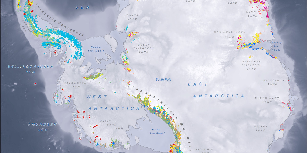 New map unlocks deep digital data of Antarctica’s history - Earth ...